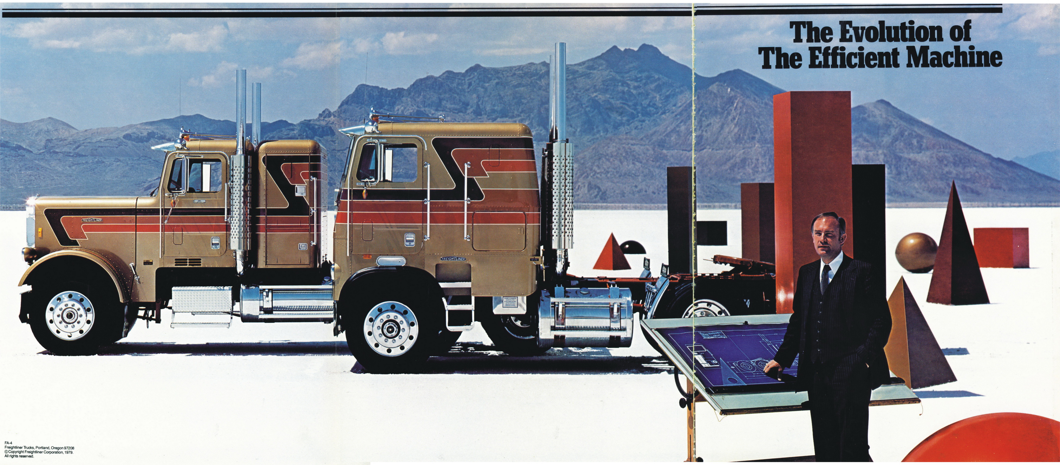 Photo: August 1979 Freightliner Ad | 08 Overdrive Magazine August 1979 ...